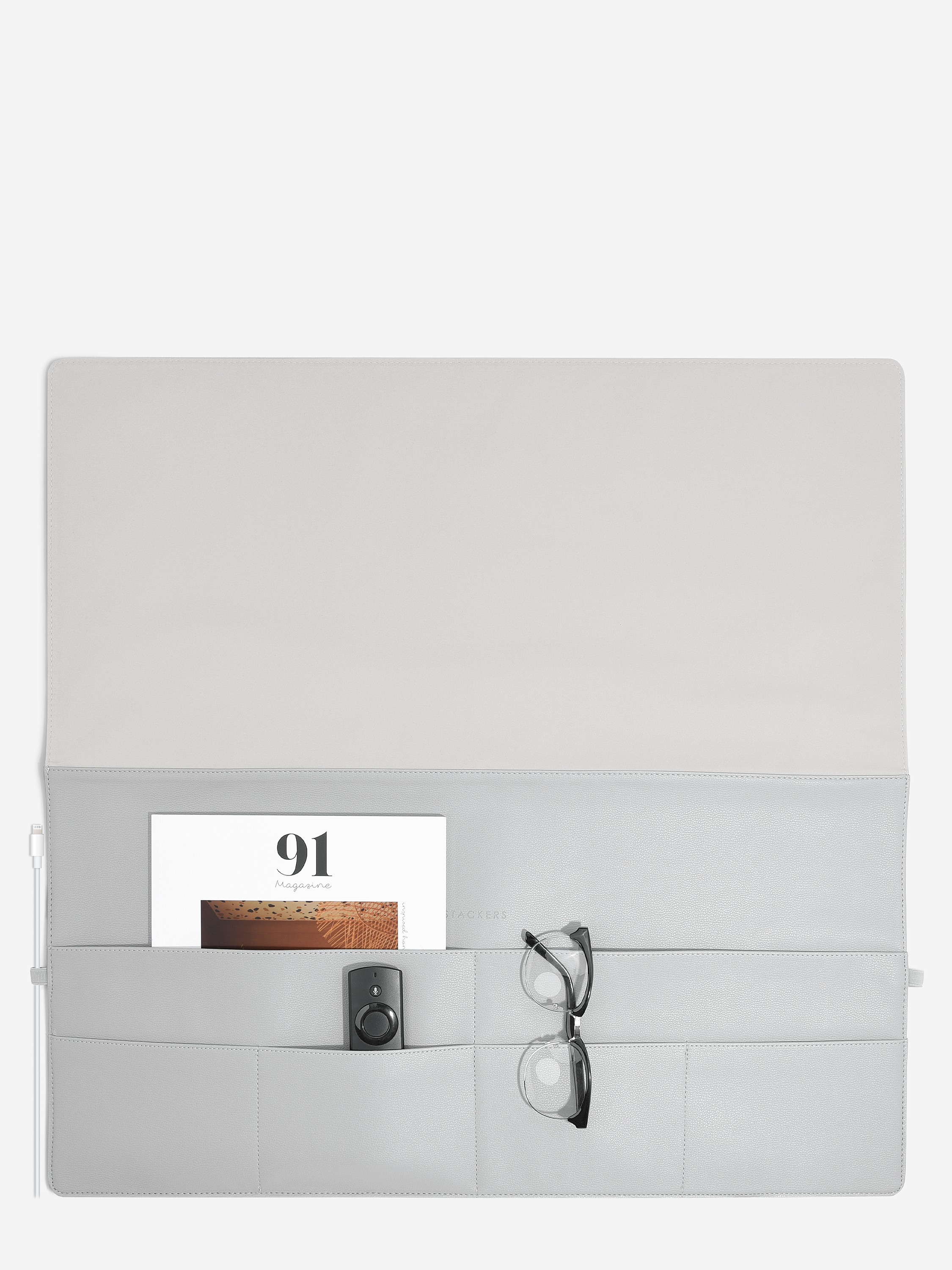 Pebble Grey Large Bed Pocket Trade Bulk Buy Stackers